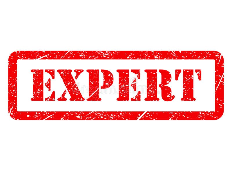 Expert Stamp Symbol, Label Sticker Sign Button, Text Banner Vector ...