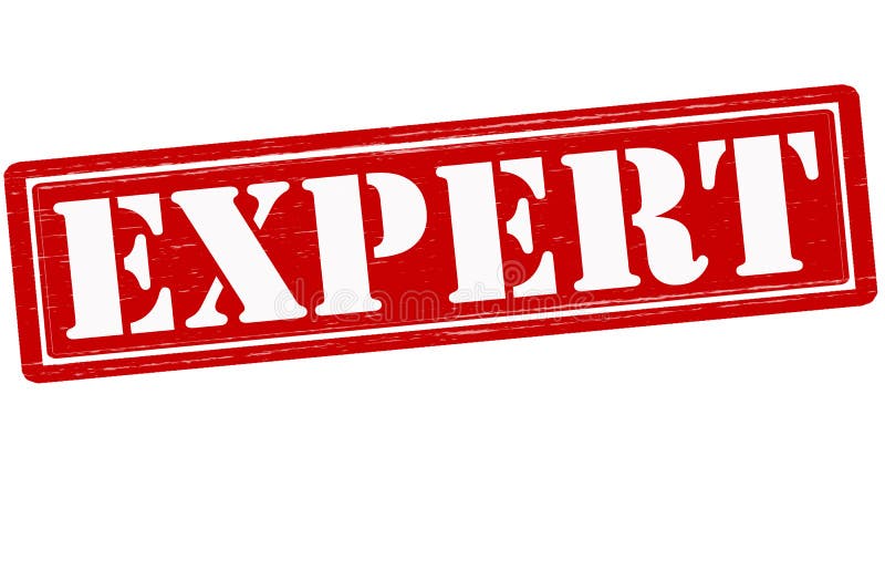 Expert stock illustration. Illustration of sign, specialist - 109257510