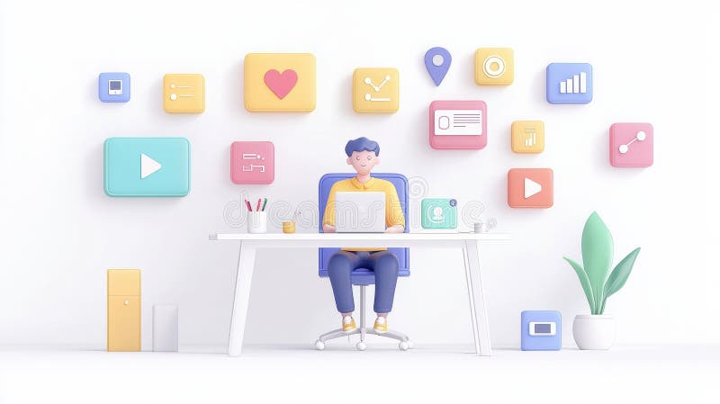 An Expert Technical Support and Customer Service Operator Working on a ...