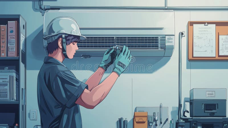 Skilled Technician Adjusts Components Stock Photos - Free & Royalty ...