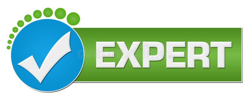 Expert Green Blue Circular stock illustration. Illustration of expert ...