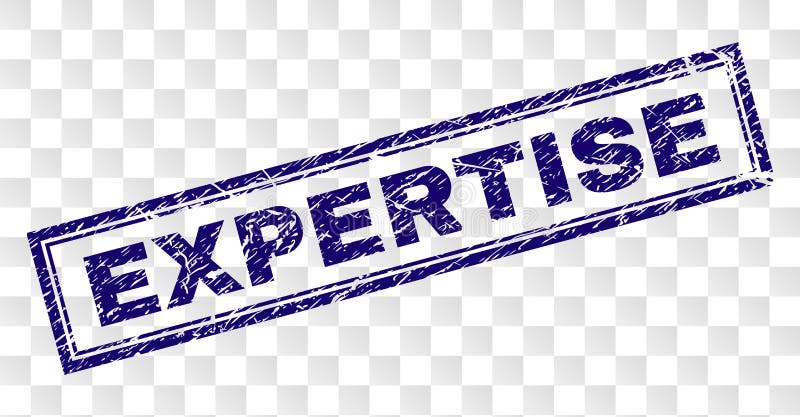 Grunge EXPERTISE Rectangle Stamp Stock Vector - Illustration of ...