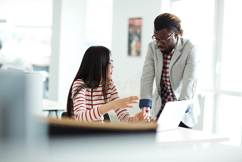 Experts at work stock image. Image of sales, interacting - 79862761