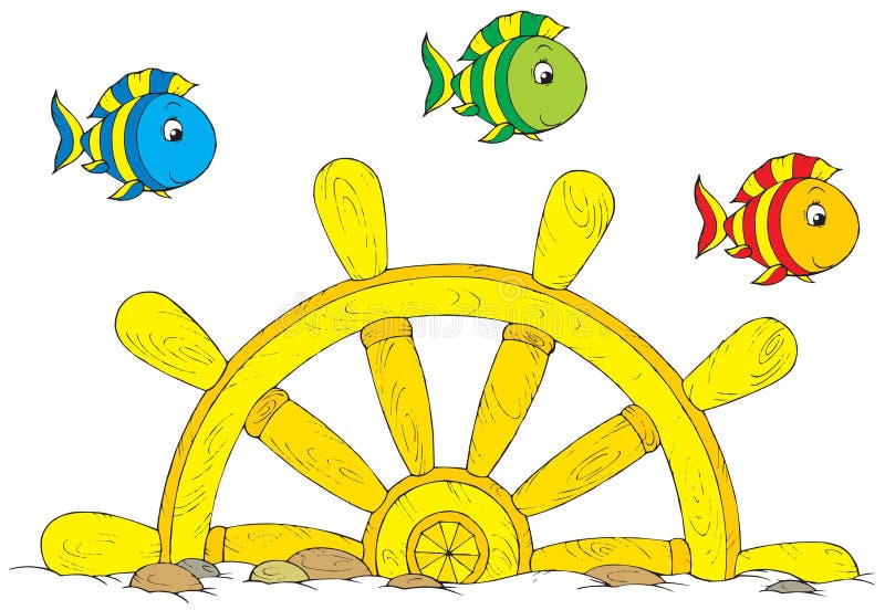 Expida la rueda ilustración del vector. Ilustración de contorno - 3166407