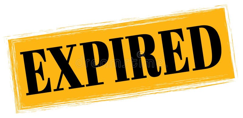 Expired Logo Stock Illustrations – 431 Expired Logo Stock Illustrations ...