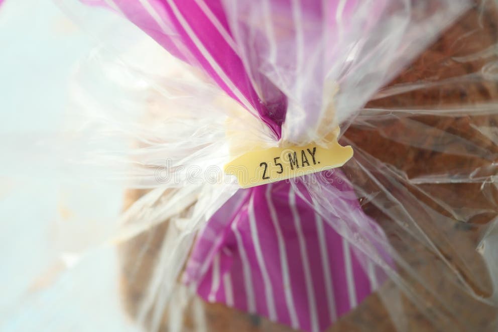 Expiry Date on a Bread Packet Stock Photo - Image of food, date: 280822186