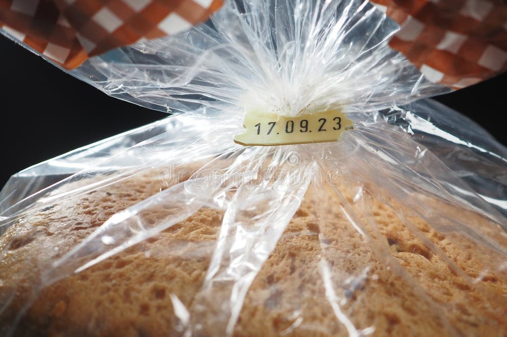 Expiry Date on a Bread Packet Stock Image - Image of detail, expired ...