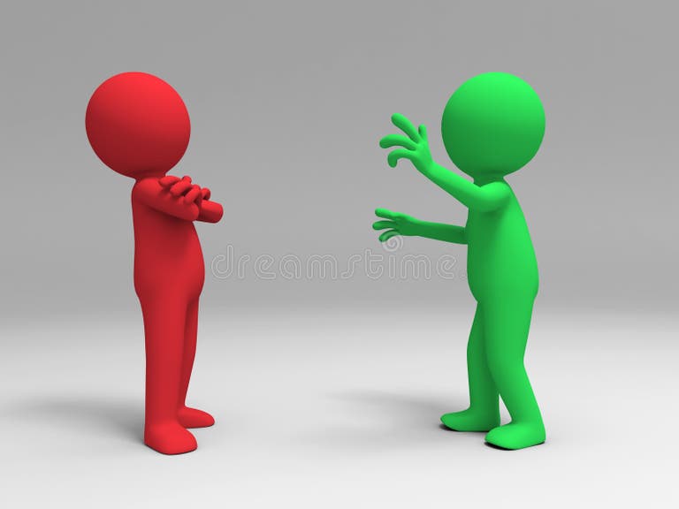 Explain stock illustration. Illustration of discussion - 27140806