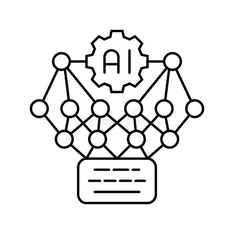Explainability Ethical Ai Line Icon Vector Illustration Stock ...