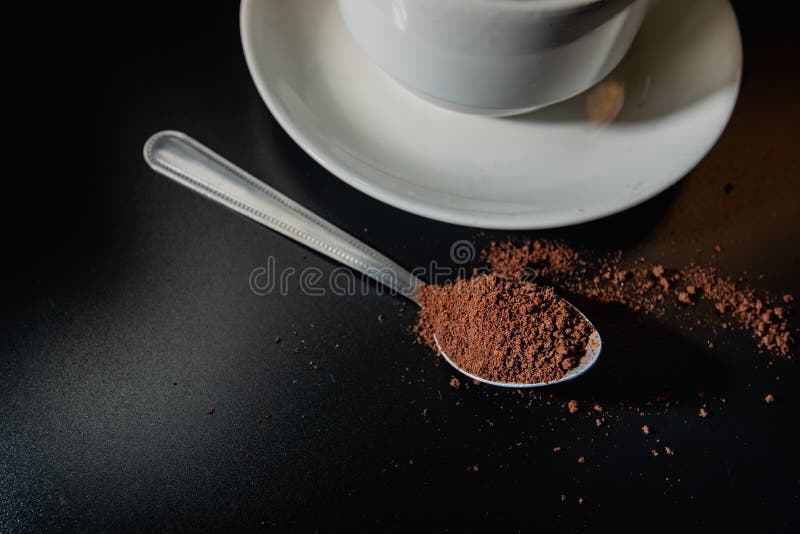 Explained Hot Coffee Ratio Ingredients Mix Stock Photo - Image of drink ...