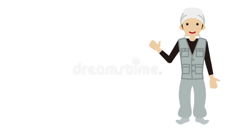 Explaining Carpenter -Loop-ready File Stock Footage - Video of copy ...