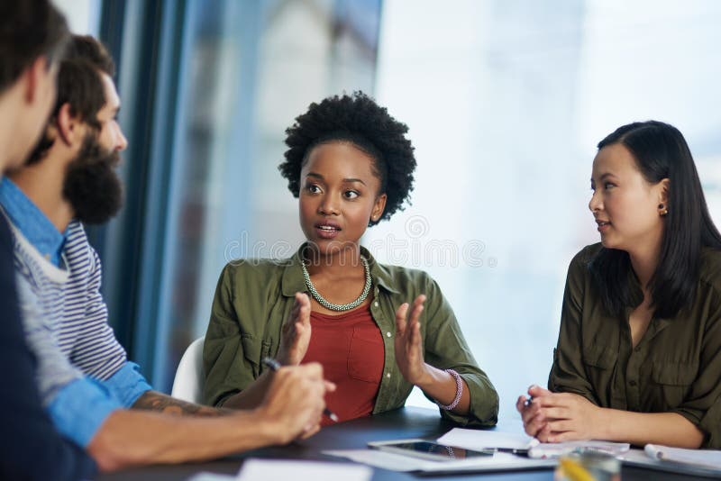 Explaining it in Crystal Clear Detail. an Attractive Young ... Explaining it in Crystal Clear Detail. an Attractive Young ...