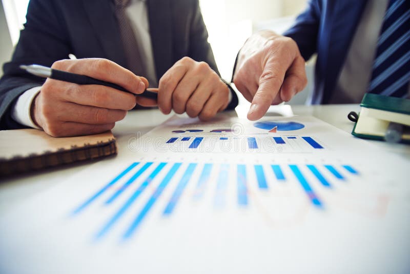 Explaining diagram stock image. Image of businessman - 54926799