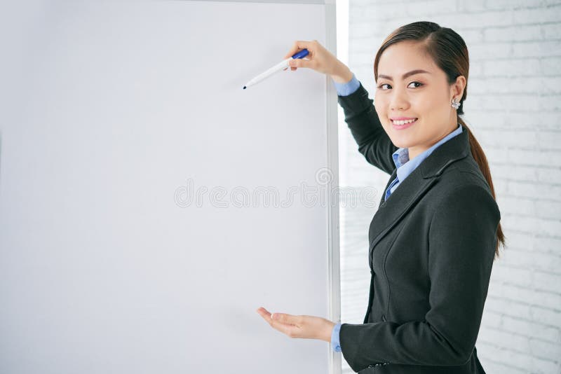 Explaining ideas stock image. Image of lection, blank - 75526687