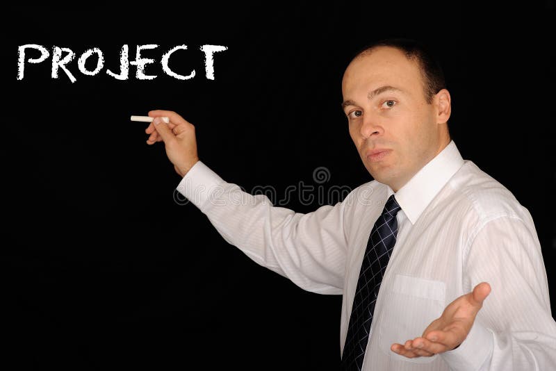 Explaining stock image. Image of occupation, businessman - 2675777