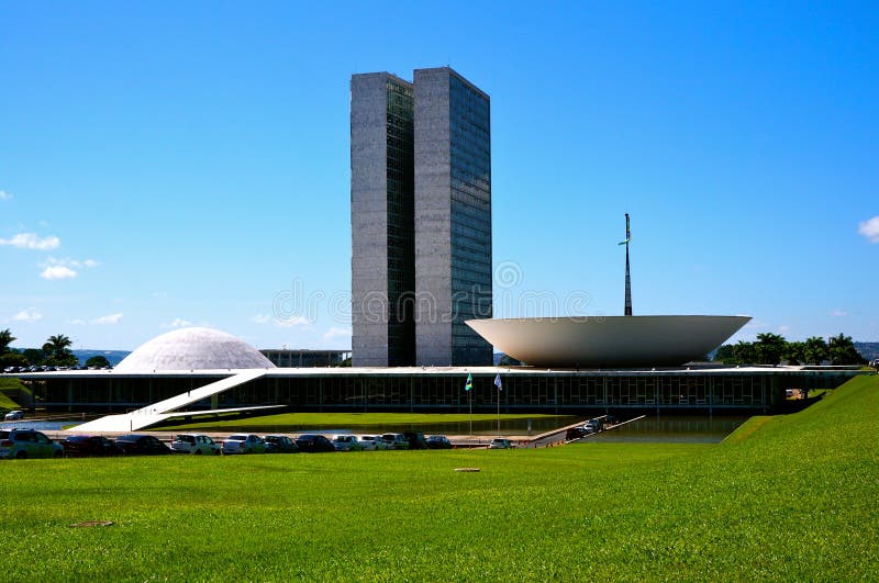 Brasilia foto de archivo. Imagen de configuración, gobierno - 61843442