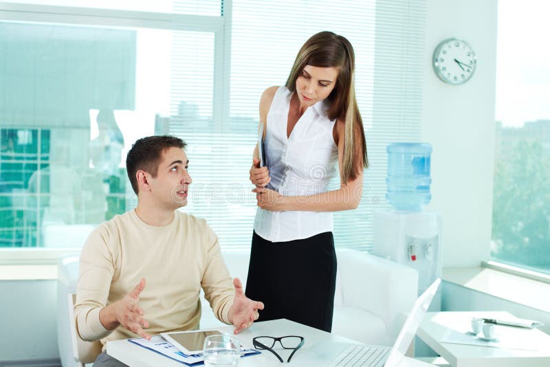 Explanation stock photo. Image of expertise, people, career - 30954020