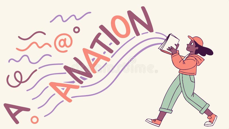 Explanation Text Design, Showcasing Typography and Educational Content ...