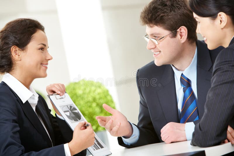 Explication image stock. Image du entreprise, papier - 20682293