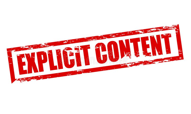 Explicit content stock illustration. Illustration of rubber - 109274977