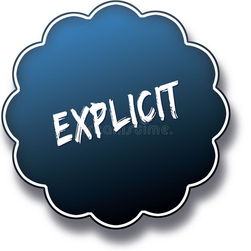 EXPLICIT Text on Old Scroll Paper Drawing Illustration Stock ...