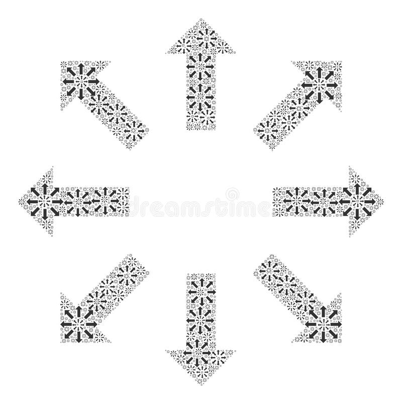 Arrows Explode Stock Illustrations – 974 Arrows Explode Stock ...