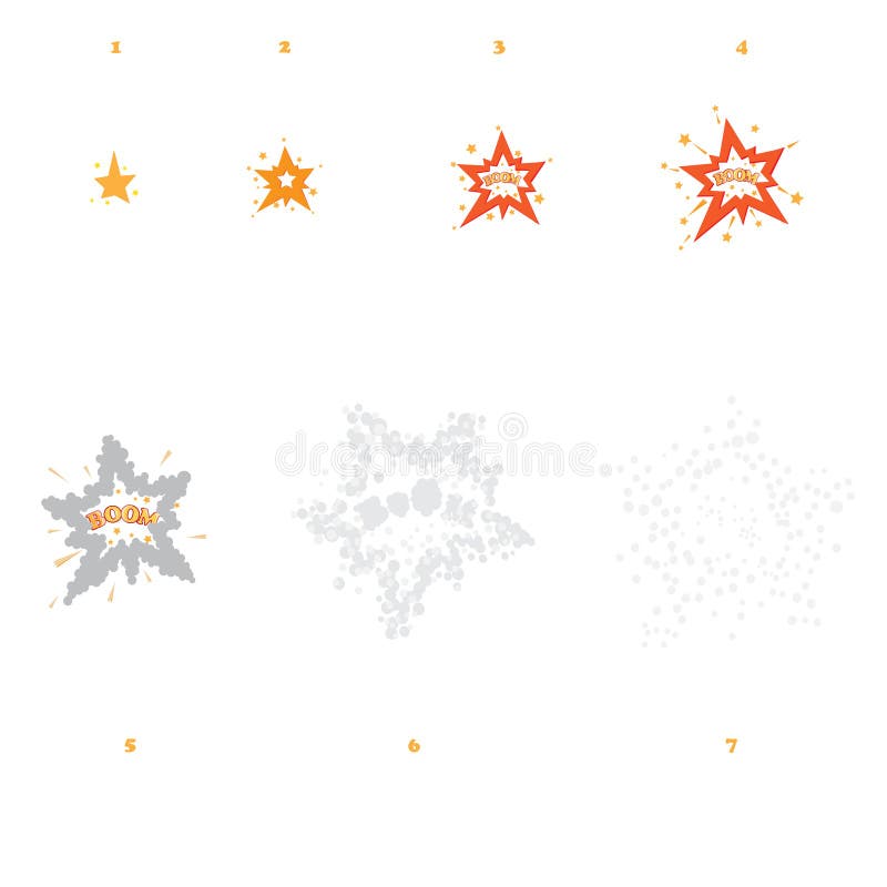 VFX Effect Storyboard. Fire Animation Sprites, Vector Flame Video ...