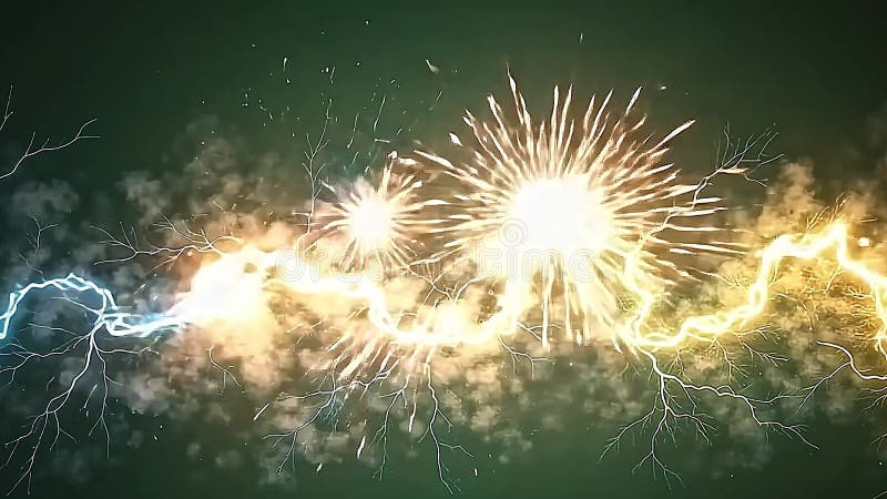 Explode Electric Fire Motion Cascades Dynamically Across a Rich Green ...