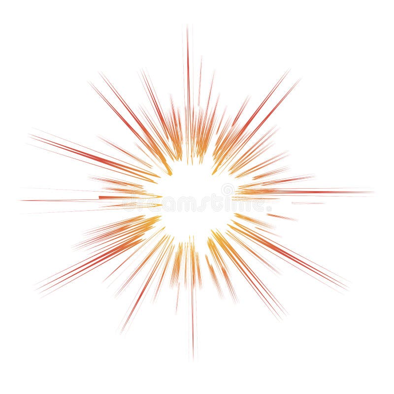 Explode Flash, Cartoon Explosion Stock Illustration - Illustration of ...