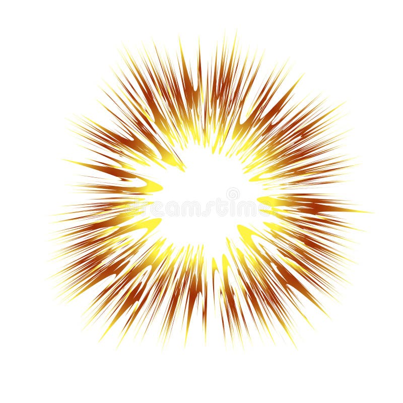 Explode Flash, Cartoon Explosion, Star Burst Stock Illustration ...