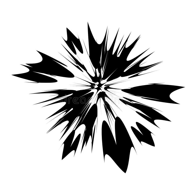 Explode Flash, Cartoon Explosion, Star Burst Stock Vector ...