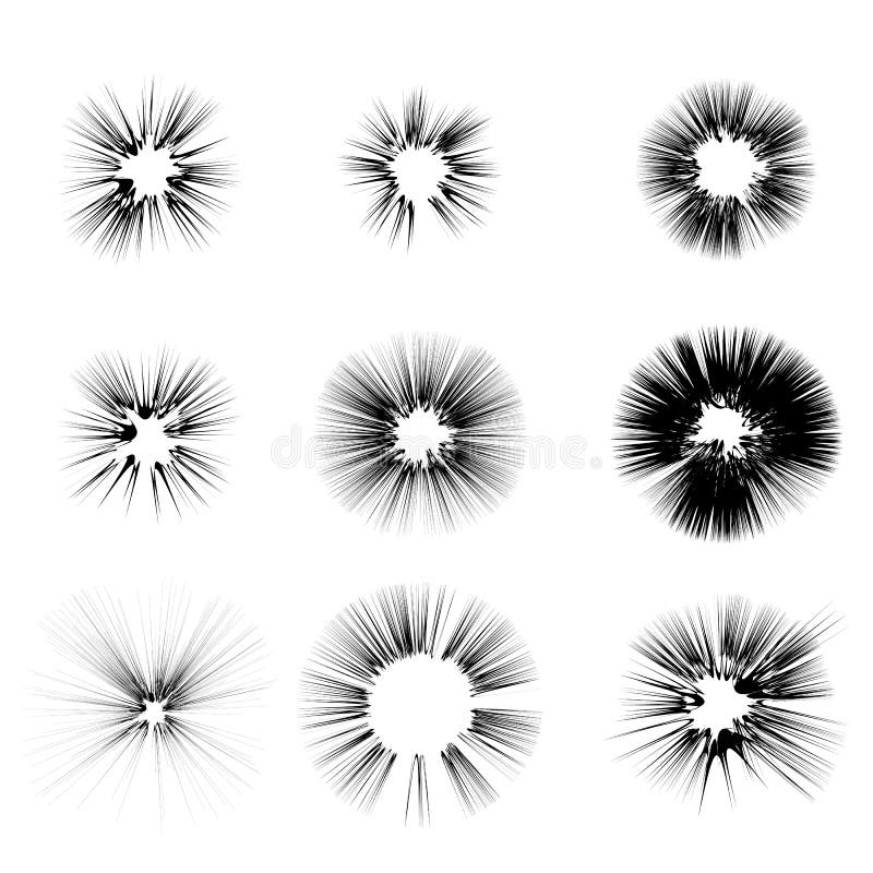 Explode Flash, Cartoon Explosion, Star Burst Stock Vector ...