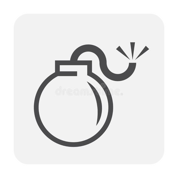 Explode icon black stock vector. Illustration of icons - 183705795