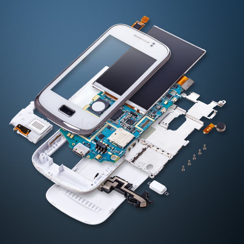 Explode view of hard drive stock image. Image of data - 32985705