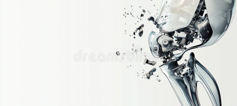 Detailed Exploded View Knee Endoprosthesis Medical Design Purposes ...