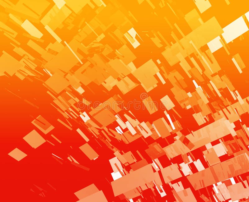 Exploding Abstract Fire Flame Background Stock Illustration ...