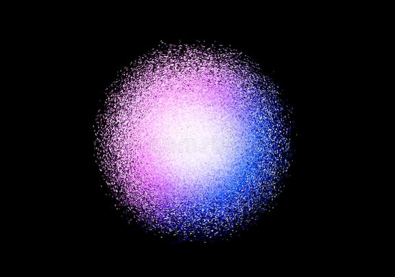 Exploding Ball Could Represent New Beginnings or Ideas Stock ...