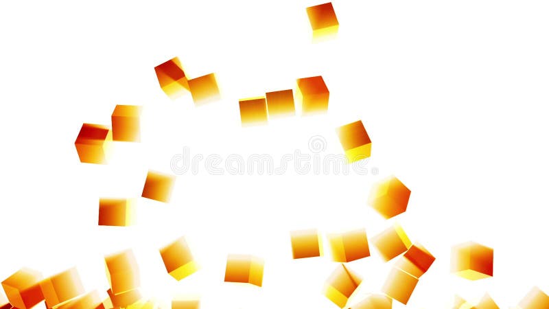 Exploding Block Wall (Bright Light Rays) Stock Video - Video of cube ...