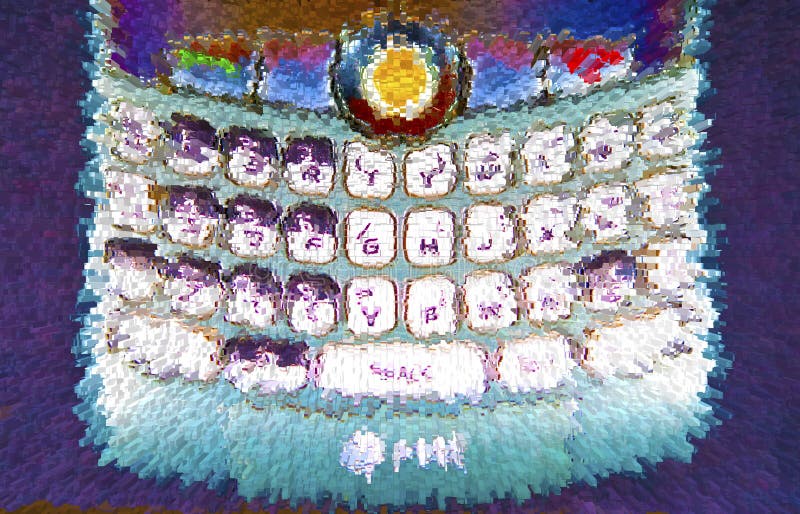 Exploding Cell Phone stock illustration. Illustration of cell - 134321575