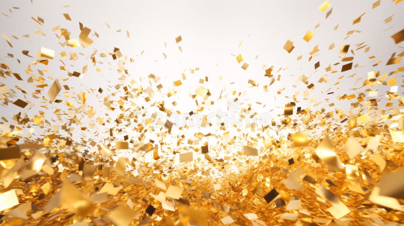 Exploding Colored Confetti Burst for New Years and Celebration Stock ...