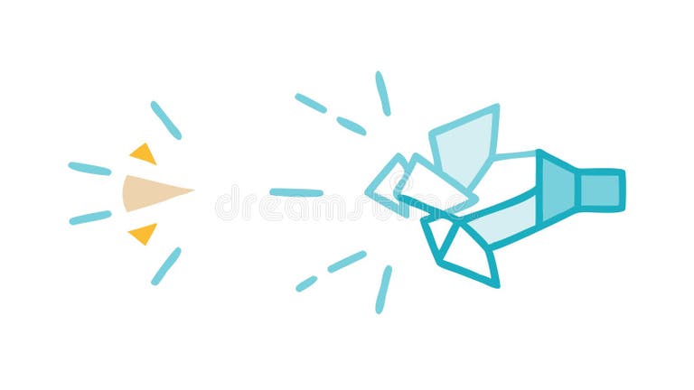 Exploding Crystal or Ice Shard Vector Icon, Vector Design Generative AI ...