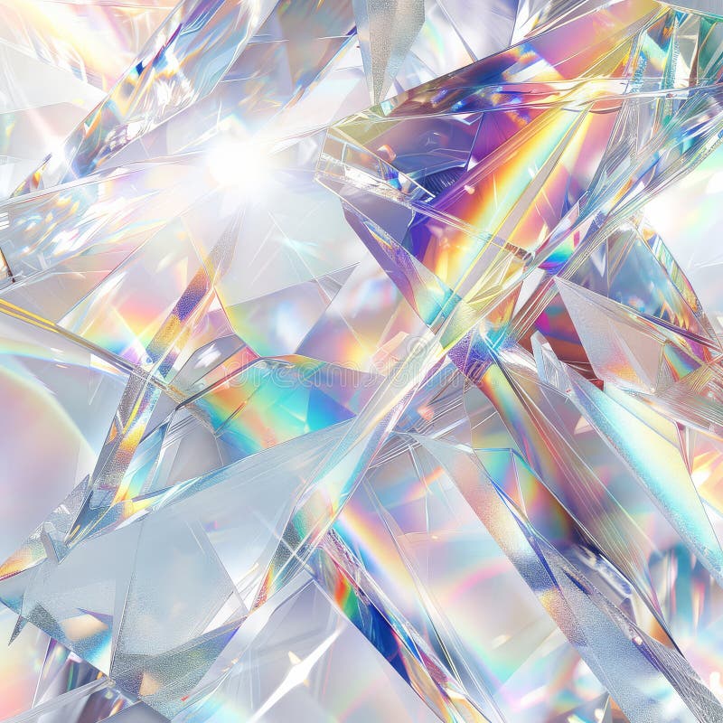 Exploding Crystals Create a Colorful Spectrum in a Fantastical World ...