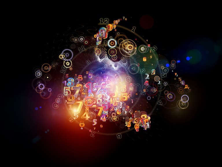 Numbers Exploding Stock Illustrations – 437 Numbers Exploding Stock ...