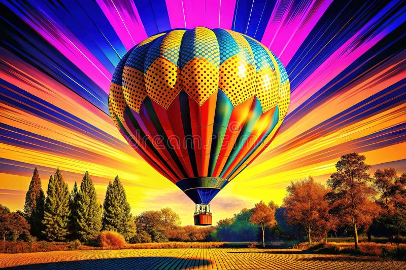 Exploding Ego a Vibrant Pop Art Silhouette Balloon Burst Perfect for ...