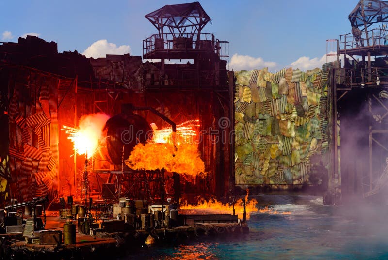 Waterworld at Universal Studios Editorial Stock Image - Image of fight ...