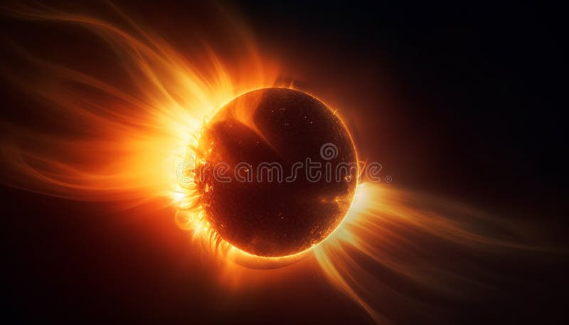 Exploding Fireball Illuminates Dark Space, a Natural Phenomenon of ...