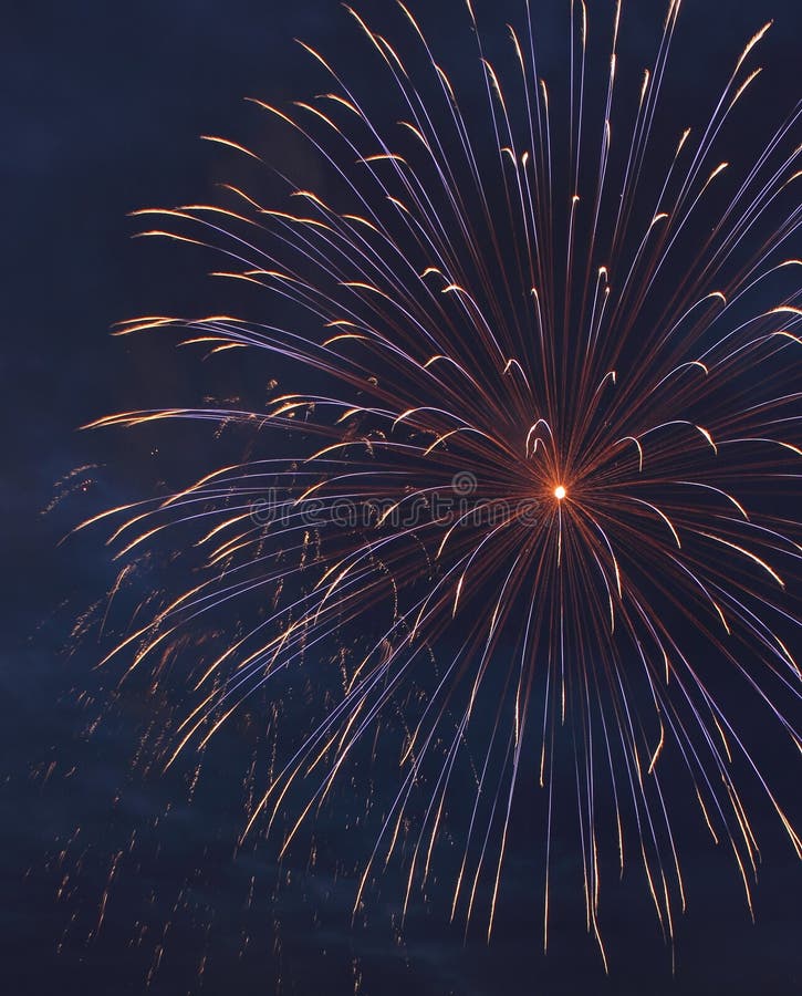 Exploding Firework Background Stock Image - Image of illuminated ...