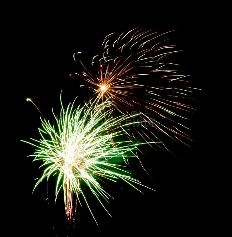 Exploding fireworks stock image. Image of outdoor, shooting - 619349