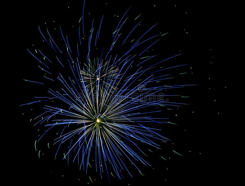 Fireworks on White Background Stock Image - Image of year, happy: 1596979