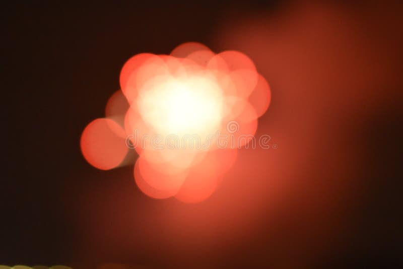 Exploding Fireworks at Night Sparks Not in Focus Stock Photo - Image of ...